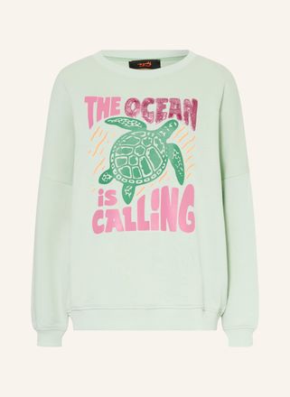 Miss Goodlife Miss Goodlife Sweatshirt Mit Pailletten gruen