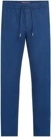 Tommy Hilfiger Hose aus Leinenmischung in Blau