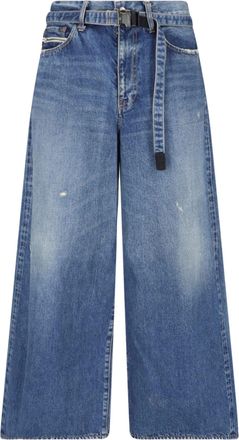 sacai Wide Waist Jeans