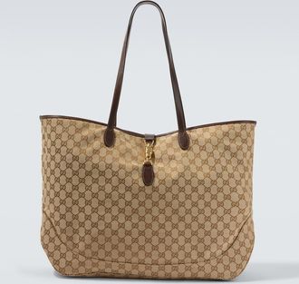 Gucci Tote Bag Gucci Jackie GG Large aus Canvas