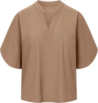 Raffaello Rossi Femme, Blouses et Chemises, Brun, Taille: 46 FR Blouses