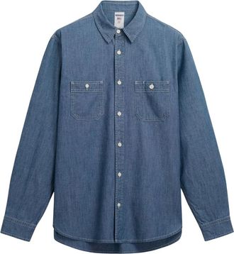 Sebago Homme, Chemises, Bleu, Taille: XL Chemise en jean