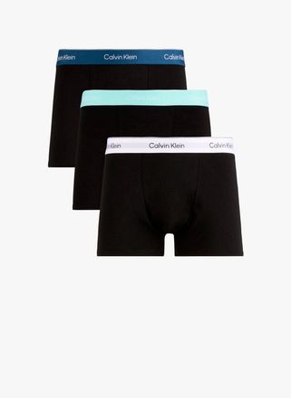 Calvin Klein Lot de 3 boxers en coton m&eacute;lang&eacute;