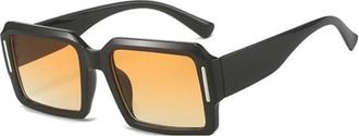 Generic Lunettes De Soleil Décoratives À Monture Carrée For Hommes Et Femmes(Orange)