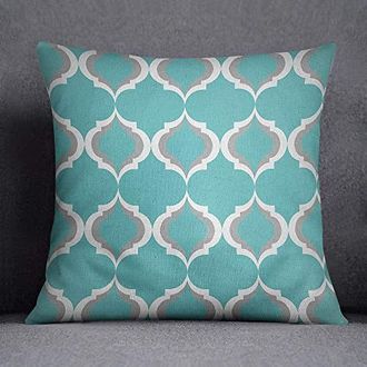 Bonamaison Le Jardin du Lin Kissenh&uuml;llen, Cotton, Mehrfarbig, 45x45