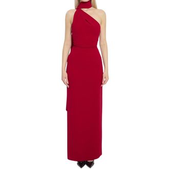 Solace London Demi Maxikleid - - Dresses - Damen - Rot - S