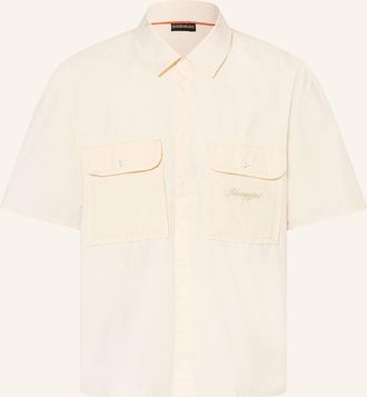 Napapijri Kurzarm-Hemd Oxide Oversized Fit weiss