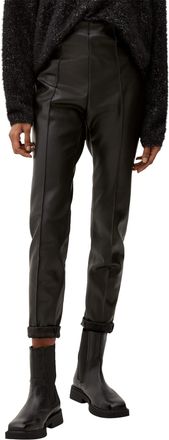 s.Oliver Black Label Damen 7/8 Hosen 7 8, Schwarz, 44 EU