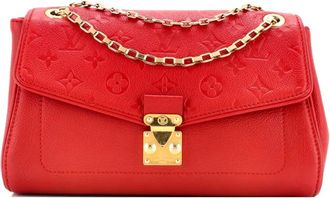 Louis Vuitton Saint Germain Handbag Monogram Empreinte Leather PM shoulder bag - Rouge