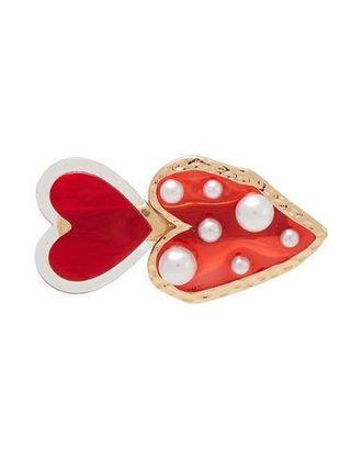 8 by YOOX RESIN DOUBLE HEART HAIRCLIP