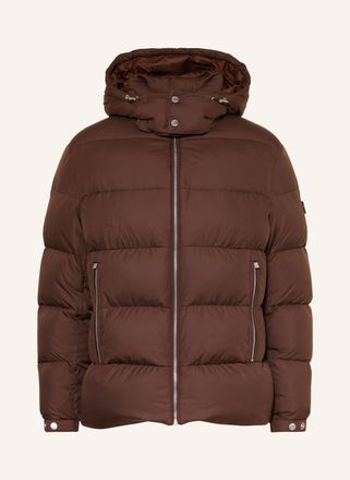 HUGO BOSS Steppjacke Colter Mit Abnehmbarer Kapuze braun