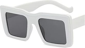 Generic Lunettes de soleil carrées rétro 2025 pour homme et femme pour lextérieur (couleur : G, taille : 1)