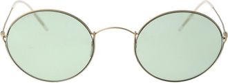 Giorgio Armani Lunettes De Soleil - Or