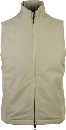 LUIGI BORRELLI NAPOLI Gilet Smanicato - Homme - Vestes - Beige - Taille: 2XL