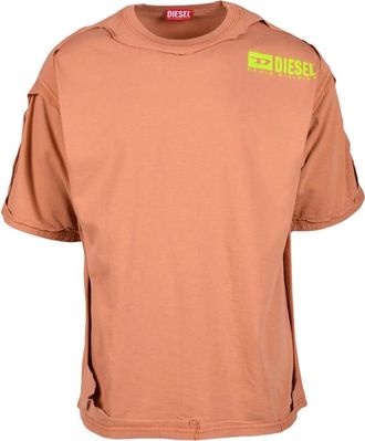 Diesel T-shirt Diesel - Homme - Tops - Orange - Taille: S