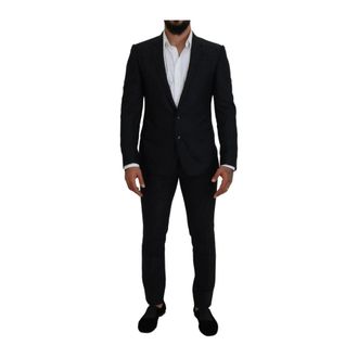 Dolce & Gabbana Martini Slim Fit Anzug - - Suits - Herren - Blau - S