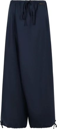 Marni Bundfaltenhose mit Kordelzug - Blau