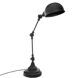 Atmosphera Atmosphera - Lampe Basalt schwarz - Metall H55 cm