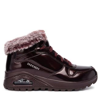 Skechers Schn&uuml;rschuhe Skechers Uno Rugged 168126/BURG Dunkelrot