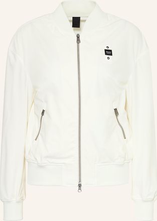 Blauer Blouson Devin weiss