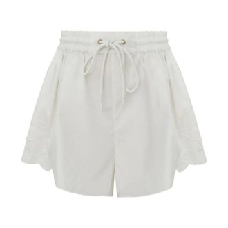 Zimmermann Femme, Shorts, Blanc, Taille: 36 FR Shorts d&eacute;contract&eacute;s