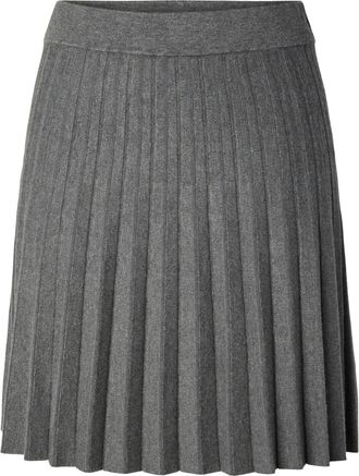 Vero Moda Yaselena Hw Pleated Skirt S. Noos