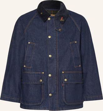 Barbour Jeansjacke Os Bedale Denim blau