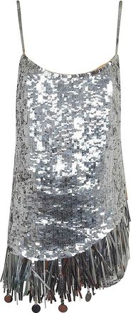 Andamane Robe De Cocktail - Argent
