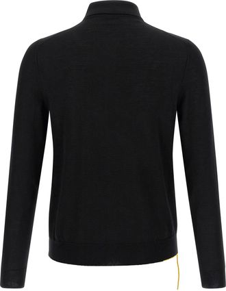 Fendi Virgin Wool Polo - Black