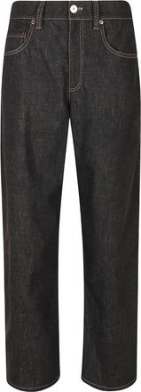 Brunello Cucinelli Damen, Jeans, Schwarzk, MGr&ouml;&szlig;e