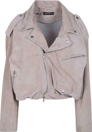 DRHOPE Lederjacke - Nude