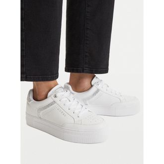 Guess Sneakers Guess FLTGX3 ELE12 Wei&szlig;