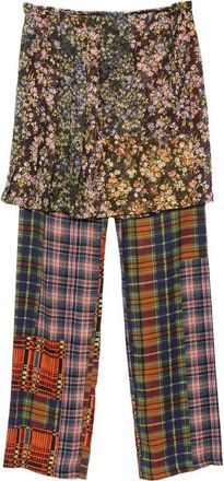 Dries Van Noten Pantalon Prittina en cr&ecirc;pe imprim&eacute; - Femme - Pantalons - Multicolore - Taille: 36 FR
