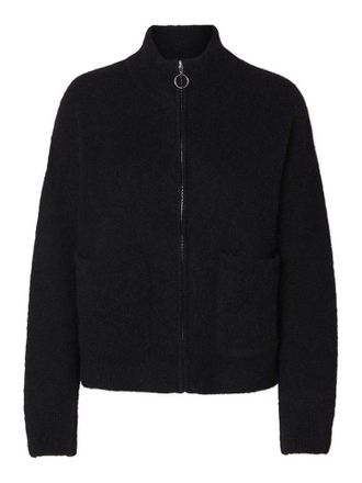 Selected Strickjacke SLFSia Ras (1-tlg) Plain/ohne Details