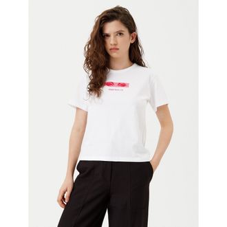 HUGO BOSS T-Shirt Destrel_1 50534246 Weiß Regular Fit