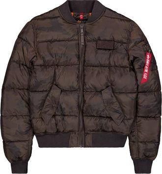 Alpha Industries MA-1 Puffer Bomber Camo Bomberjacke