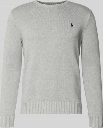 Polo Ralph Lauren Strickpullover mit gerippten Abschlüssen