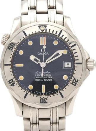 Omega Pre-owned Seamaster Diver 300M Midsize 36mm - Homme - Pre-owned - Noir - Taille: ONE Size