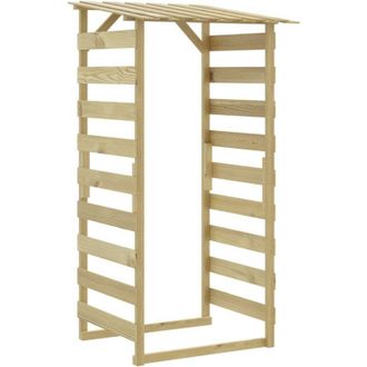 vidaXL Pergola avec toit 100x90x200 cm Bois de pin impr&eacute;gn&eacute; Vidaxl