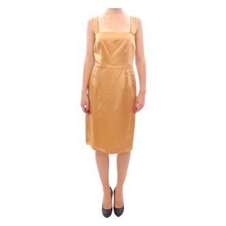 Dolce & Gabbana Damen, Kleider, Braun, 3XSGr&ouml;&szlig;e