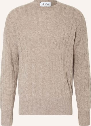 FTC Ftc Cashmere Pullover Aus Cashmere beige