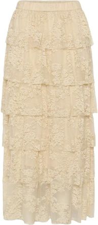 Part Two Femme, Jupes, Beige, Taille: 38 FR Maxi Skirt