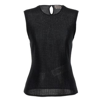 Alexander McQueen Damen, Oberteile, Schwarzk, SGr&ouml;&szlig;e
