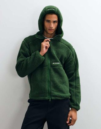 Columbia Street Tech - CSC - Sweat &agrave; capuche en polaire - Vert