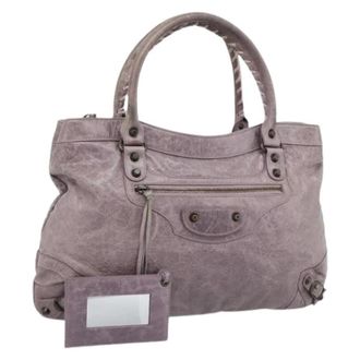 Balenciaga Pre-owned Vintage Hand Bag - - Pre-owned - Damen - Lila - ONE SIZE