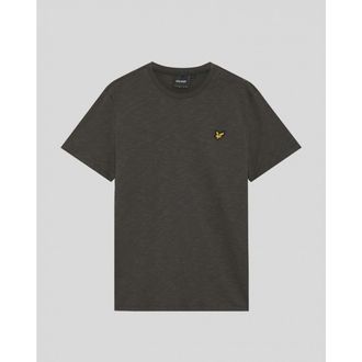 Lyle & Scott TS2401V FINE SLUB T-SHIRT-W635 GUNMETAL