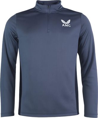 Castore AMC Core Herren Navy Midlayer Tennisoberteil