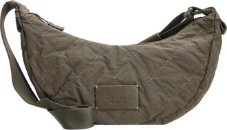 Seidenfelt Manufaktur Seidenfelt Damen Halfmoon Crossbag Umh&auml;ngetasche Schultertasche HETTA Khaki Gr&uuml;n Baumwolle Karostepp, Gr&ouml;&szlig;e:-, Farbauswahl:gr&uuml;n