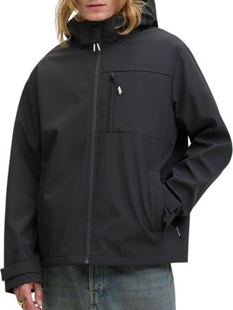 Jack & Jones Herren Jjthatcher Softshell Hood, Black, xx_l