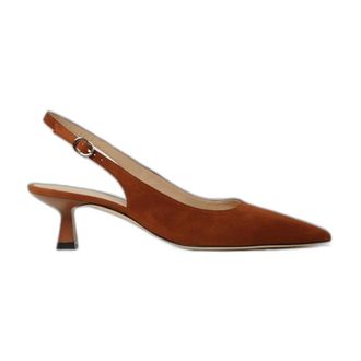 Stuart Weitzman Sculpt Slingback 50 - - Shoes - Damen - Braun - 37 EU